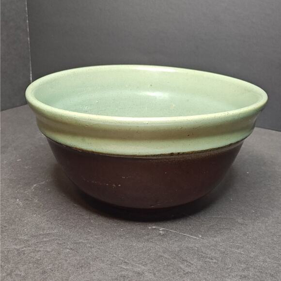 Red Wing Pottery | Dining | Vintage Red Wing Pottery Bowl 8 Brown Teal ...